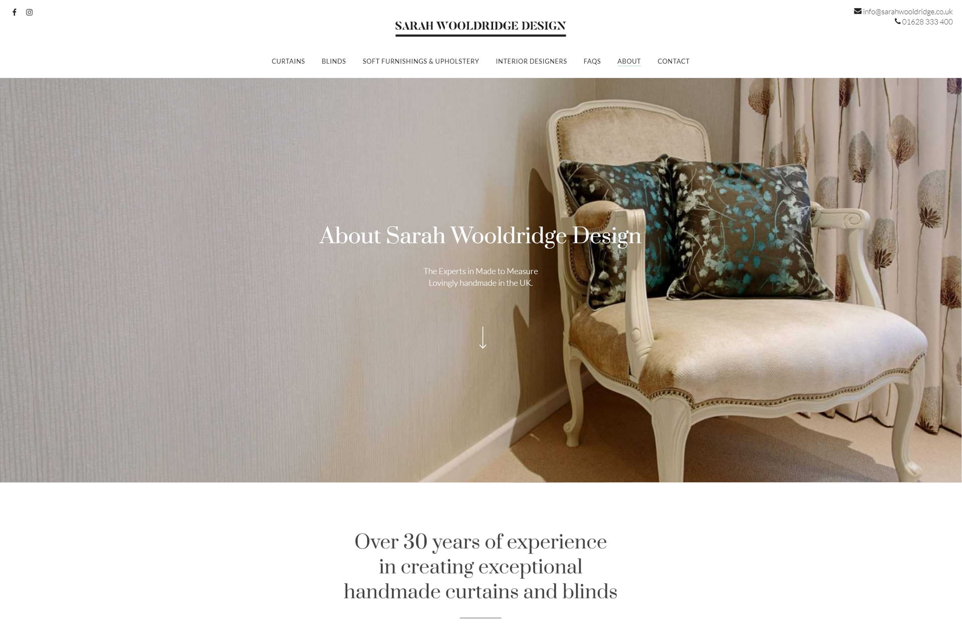 Sarah Wooldridge Design - Web Design & SEO For Interior Designers