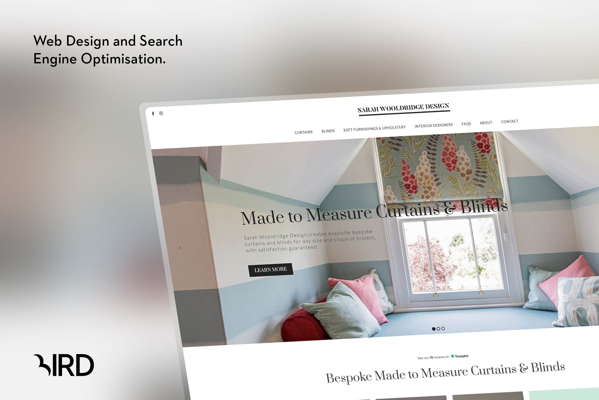 Sarah Wooldridge Design - Web Design & SEO For Interior Designers