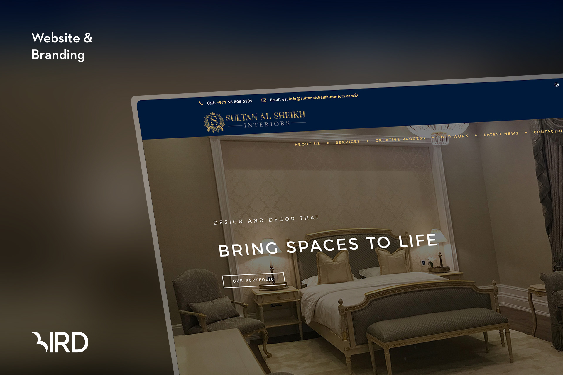 Sultan Al Sheikh Interiors Case Study - Bird Marketing