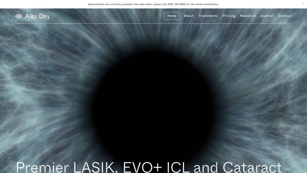 Alex Day Case Study - Ophthalmologist Marketing - Bird Marketing